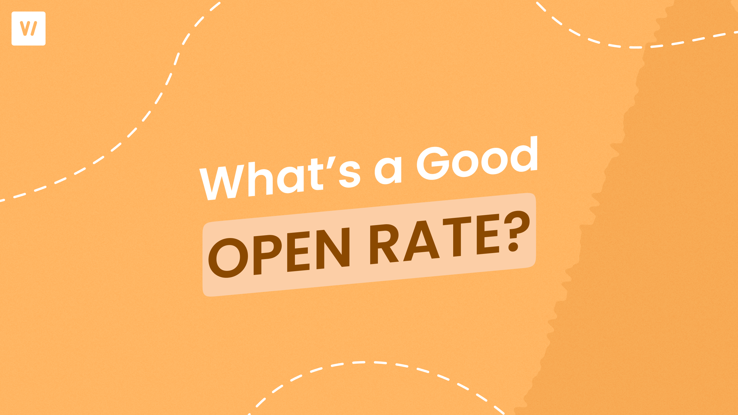What is a good email open rate?
